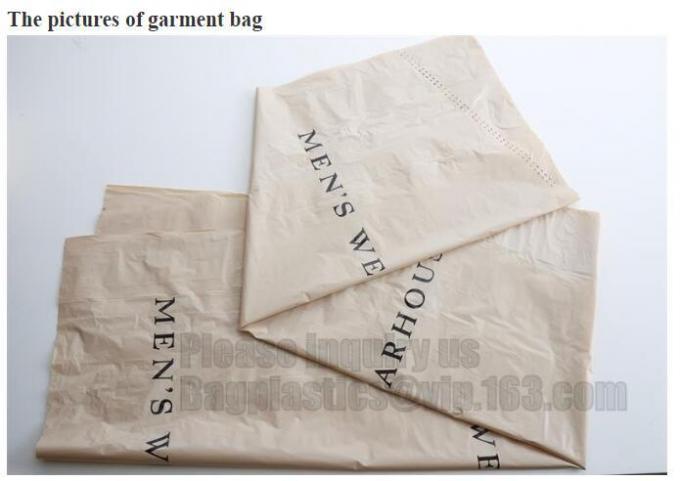 Laundry & Dry Cleaning Bags,Customized LDPE printed plastic dry ...