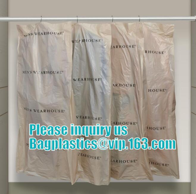 Laundry & Dry Cleaning Bags,Customized LDPE printed plastic dry ...