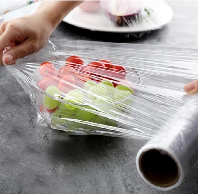 PLA Biodegradable transparent POLY film, food wrap, LDPE wrap, fresh ...