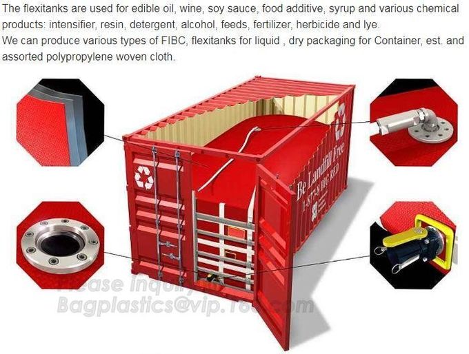 Liquid Pac Palm Oil Storage Fibc Jumbo Bags Flexibag Container 20ft ...