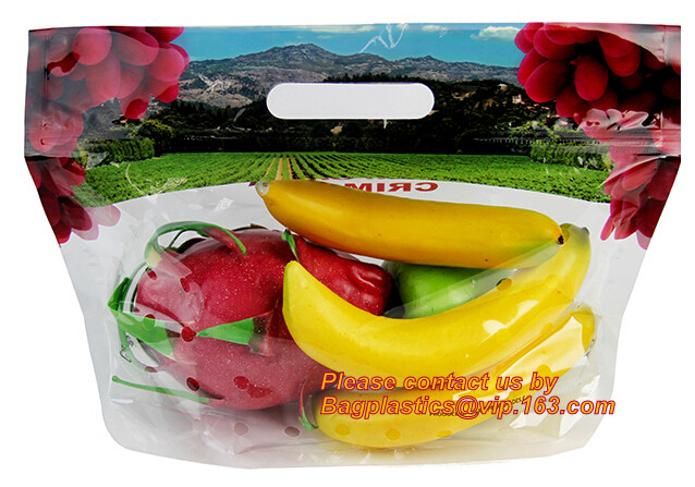 fresh fruit cherry pear package bag with breathing hole, Fruit Grape ...
