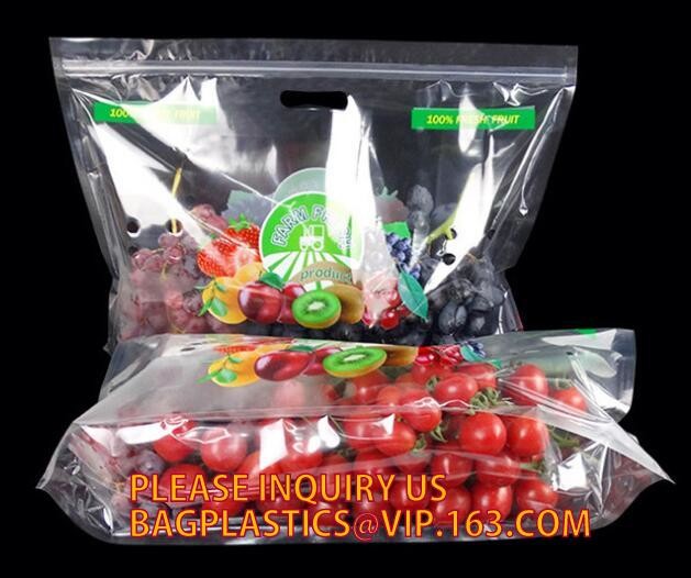 Fresh fruit bag(Cherry/Lichi/grape), Zipper Top Stand Up Bag For Cherry ...