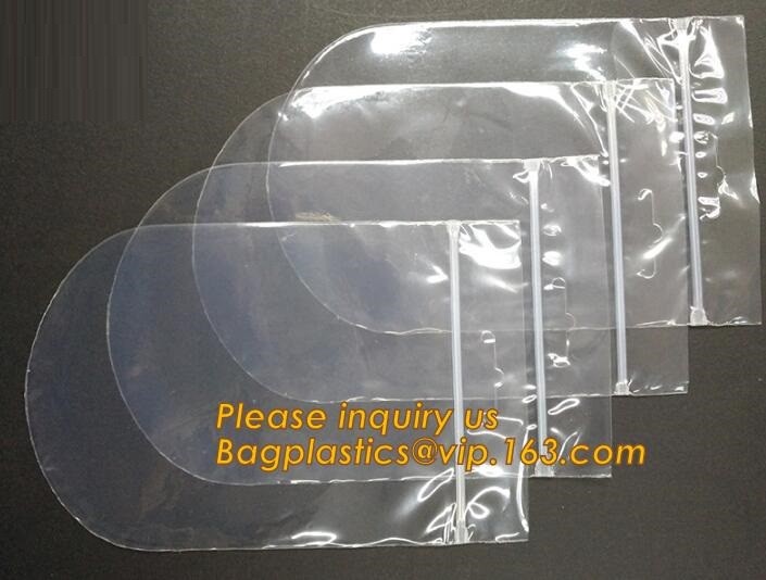 Round bottom polypropylene zip lock bag, CD bag, round reclosable bag ...