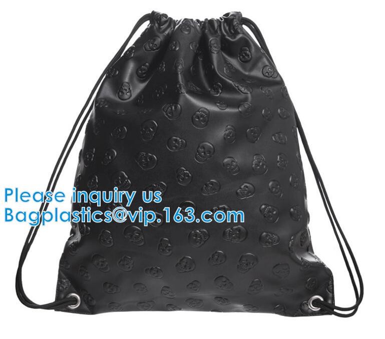 Drawstring Leather Pu Backpack PU Hologram Drawstring Bag,cosmetics ...