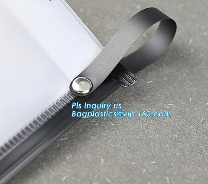 slider zipper cosmetic toothbrush pvc bags, slider zip lock plastic ...