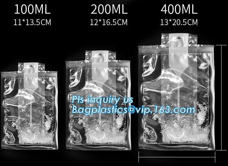 water injection Ice Bag gel pack, Lunch bag non-toxic Injecting Water ...