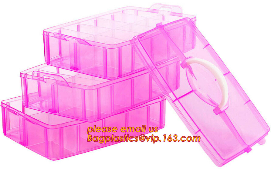 adjustable plastic storage box plastic screw bead box, Detachable ...