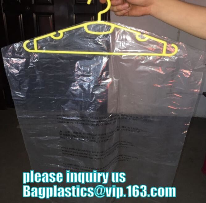 Clothing Packing 60cm width Dustproof Plastic Dry Cleaning Laundry Bag ...