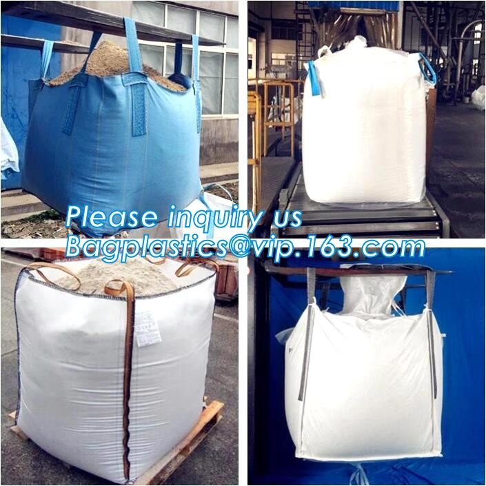 FIBC Recycle Container 1 Ton PP Woven Jumbo Big Bags For Agriculture ...