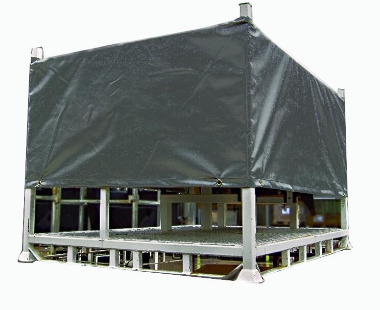 water & weather resistant, dust proofed PVC weatherproof fabrics Pallet ...