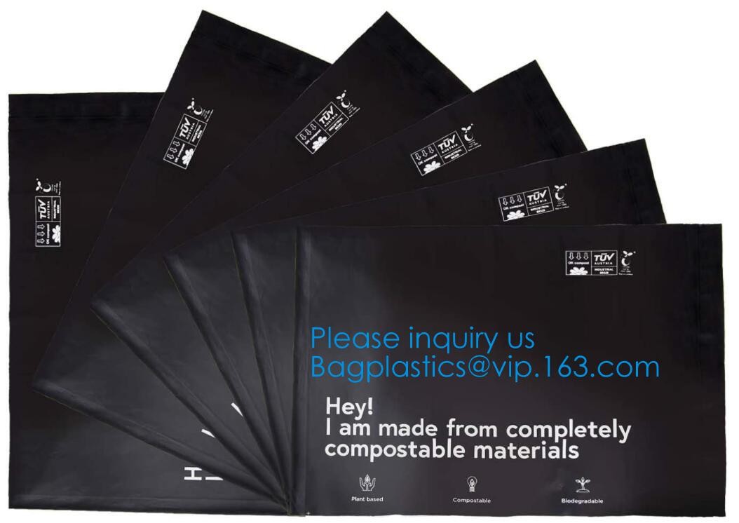 Cornstarch Made Biodegradable Compostable Courier Mailing Plastic ...