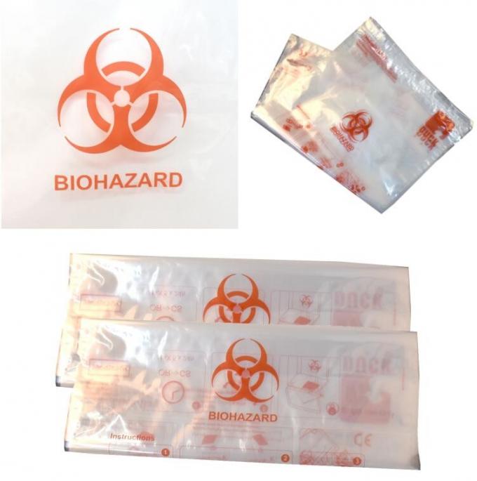 Cytotoxic Waste Bags Clinical Autoclavable Biohazard Bags Transport ...