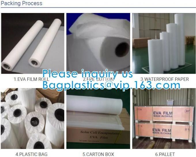 Biodegradable EVA Photovoltaic Film PEVA Laminated Film TPU Hot Melt ...