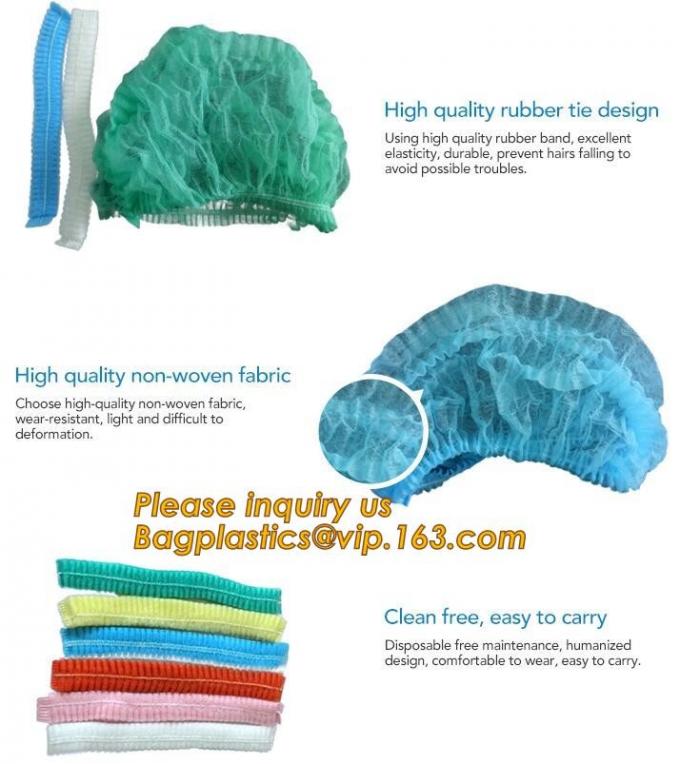 Non Woven Clean Room Products medical Disposable Surgical Bouffant Cap ...