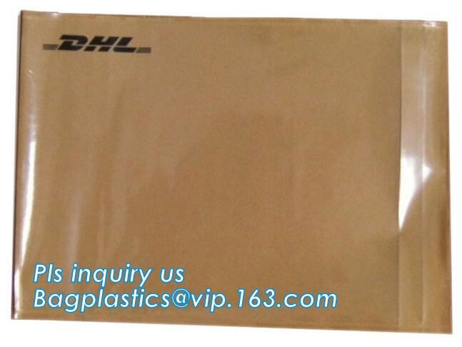Self-Seal Security Document Packing List, UPS TNT express invoice ...