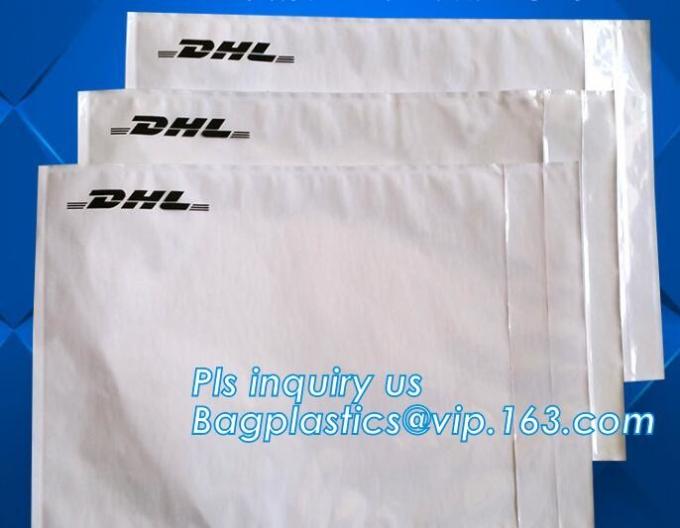 TNT DHL shipping packing list document envelopes, packing list padded ...