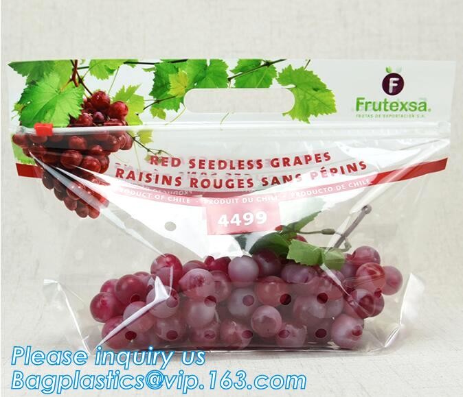 cpp printed slider zip lock vegetable fruit bag, grape packing bags ...