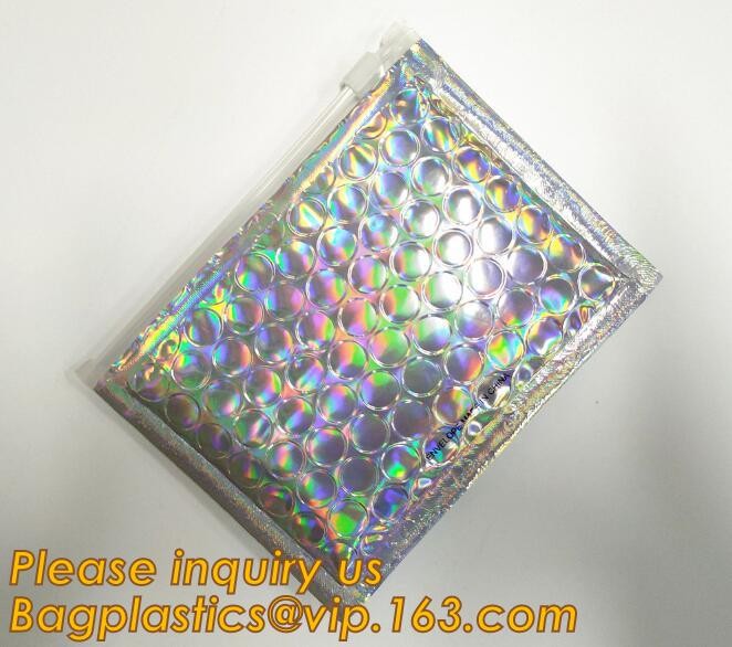 ew Product k Reusable Pe Bubble Packing Zipper Pink Bag, reclosable ...