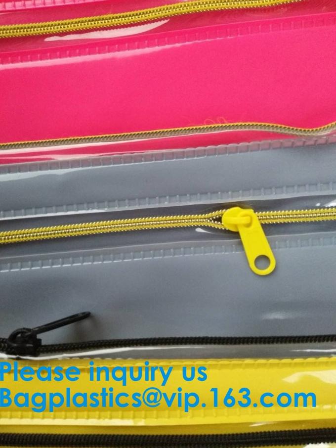 Custom Made Clear Plastic Vinyl Pvc A4 File Bag With Slider k,Vinyl PVC ...