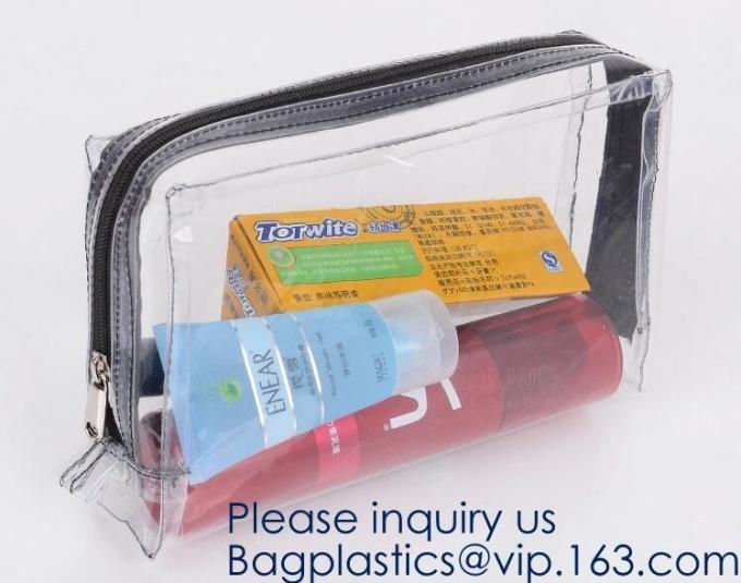 Travel Set Clear PVC EVA TPU Transparent Bag,cosmetic bag Customized ...