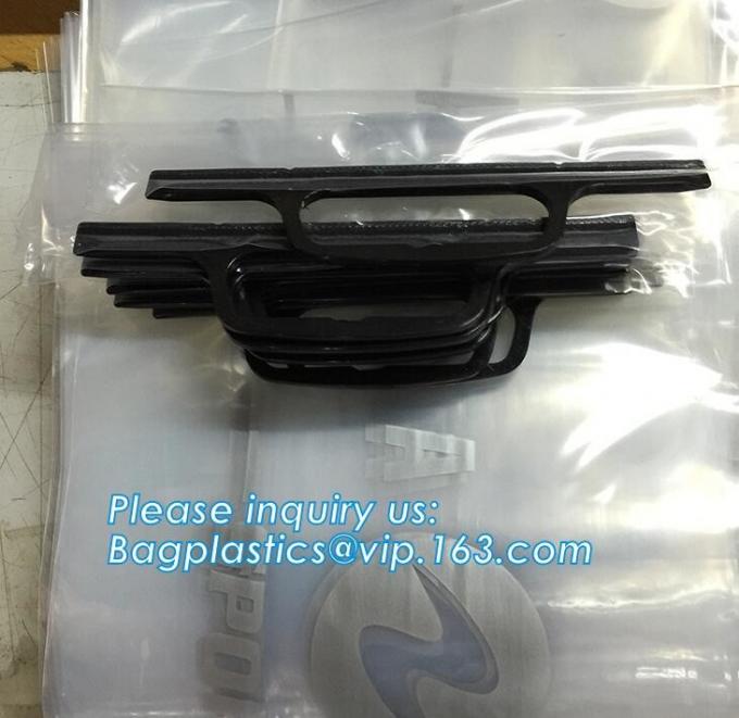 Rigid Snip Handle Plastic Bag/Rigid Snap Handle Bag/Click Up Handle ...