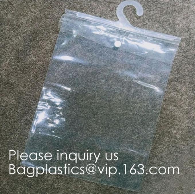 Poly Clear Plastic Hanger Covers Dry Cleaning Bags On Roll For Shirthanger Hook Plastic Bags