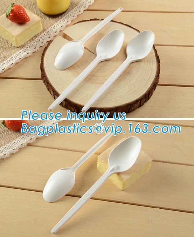 Biodegradable disposable Stirrer cutlery eco friendly,disposable CPLA Compostable cutlery,Corn ...