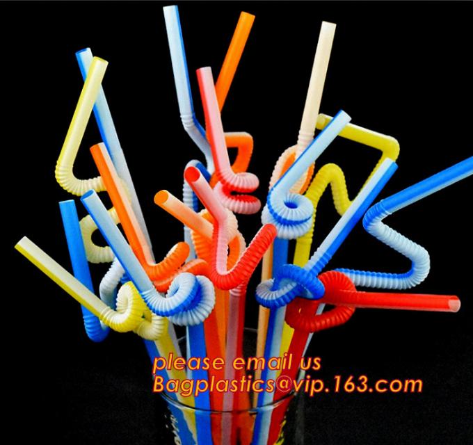 Eco friendly Biodegradable plastic Drinking PLA Straws,Enviroment ...