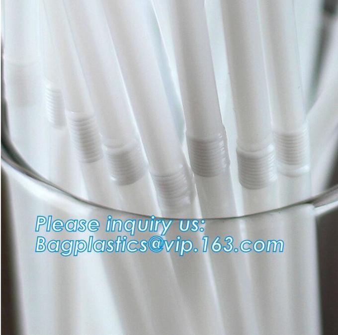 PLA drinking straws made of cornstarch, 100% biodegradable , protecting ...