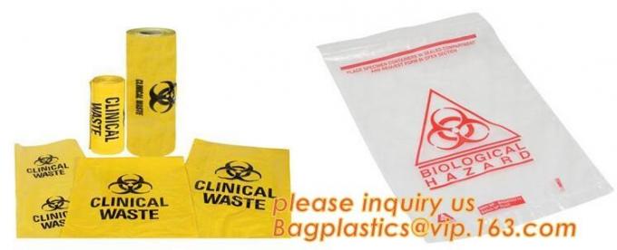 Medical Biohazard Bag/self sealed biohazard waste bag, Medical ...