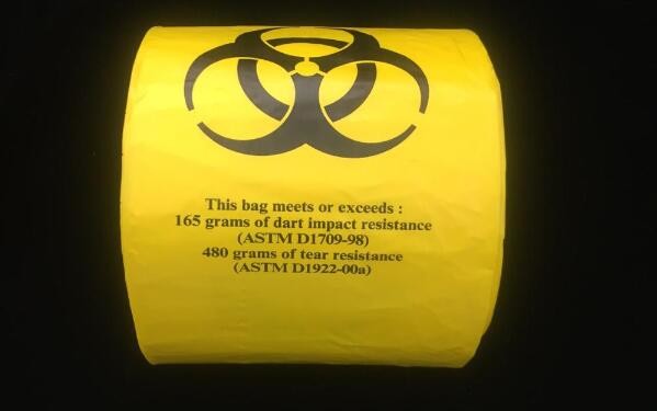 Hospital Biohazard Bag Medical Waste Garbage Bags Infections Linens ...