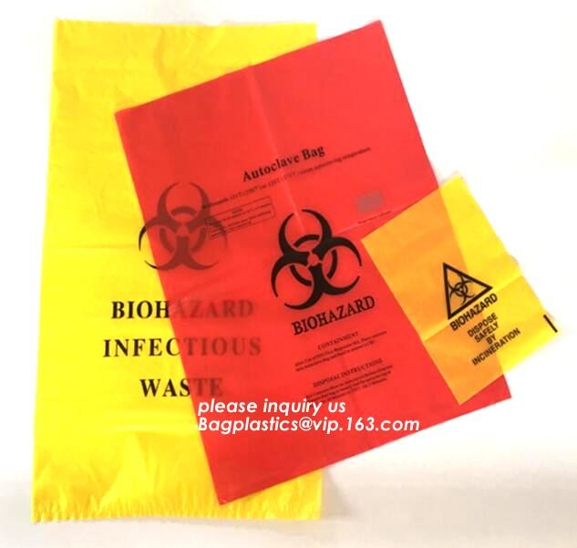 Laboratory Medical biohazard lab plastic specimen transport bag with ...