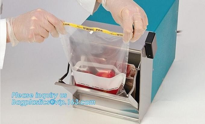 Fisherbrand™ Sterile Polyethylene Sampling Bags Capacity: 120mL, Bags ...