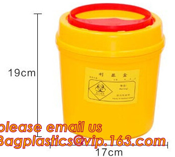 Medical Plastic Disposable Wall Mounted Un3291 Sharp Container ...