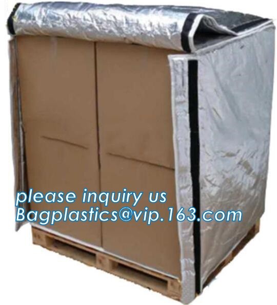 Reusable thermal insulated pallet covers, Thermal insulated pallet ...