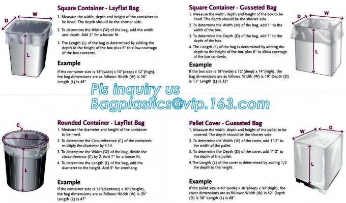 Food Grade Bag: Low Density Poly Liners, Insulated Foil Bubble Box ...