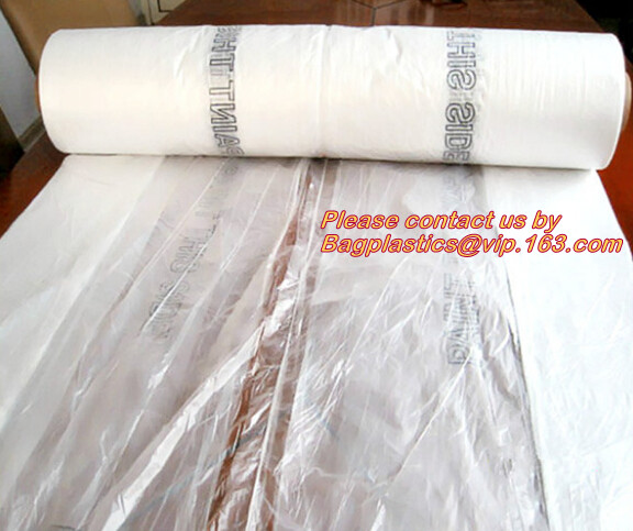 Hdpe Plastic Painter'S Drop Cloth,Disposable Protective Painter Ldpe ...