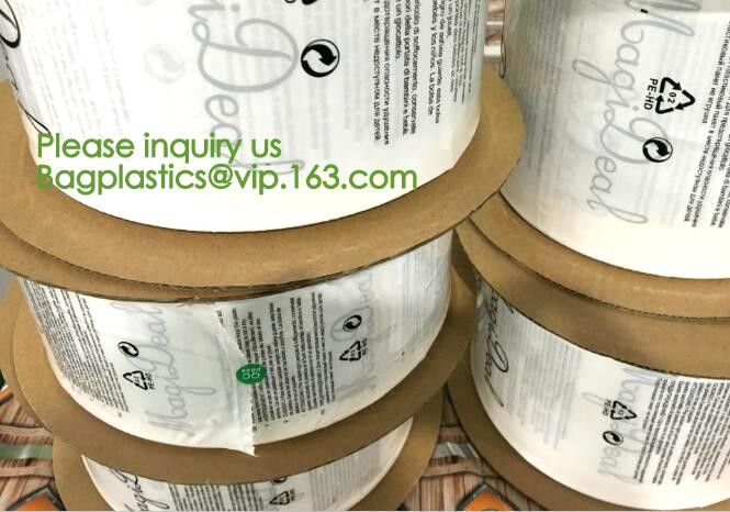 Rollbag Pre-Opened Bags On A Roll For Auto Baggers,LLDPE plastic ...