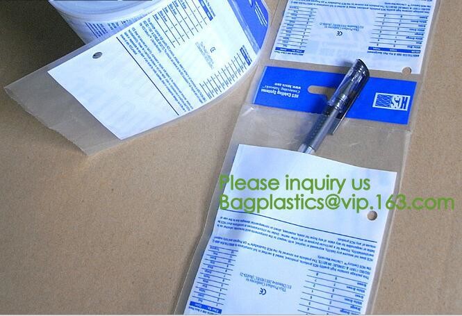 Rollbag Pre-Opened Bags On A Roll For Auto Baggers,LLDPE plastic ...