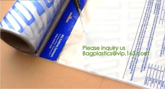 Rollbag Pre-Opened Bags On A Roll For Auto Baggers,LLDPE plastic ...