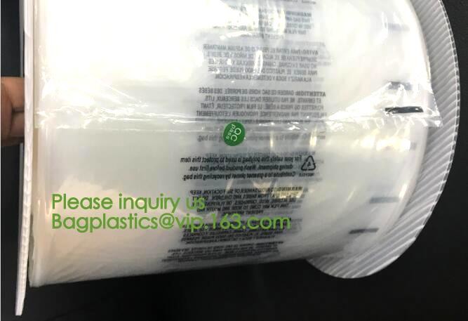 Rollbag Pre-Opened Bags On A Roll For Auto Baggers,LLDPE plastic ...