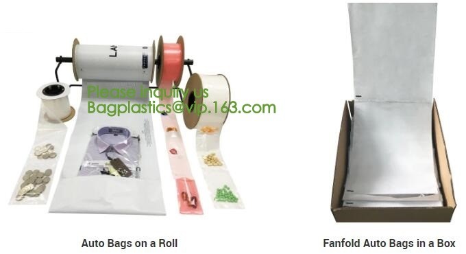 Rollbag Pre-Opened Bags On A Roll For Auto Baggers,LLDPE plastic ...