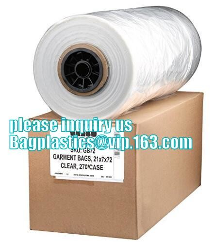 pack dry cleaning bags roll,wholesale clear plastic dry cleaning dust ...