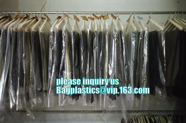 Biodegradable Dry Cleaning Shop Disposable Plastic Laundry Bag Poly ...