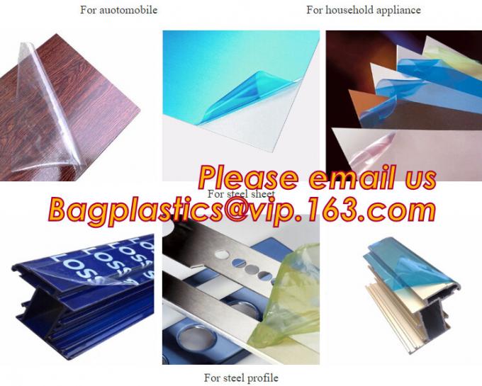 PETG / PVC / PP/PMMA sheet surface protective film, self adhesive ...