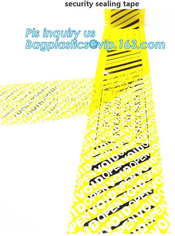 Tamper Evident void security seal Label Sticker tape for medicine box ...