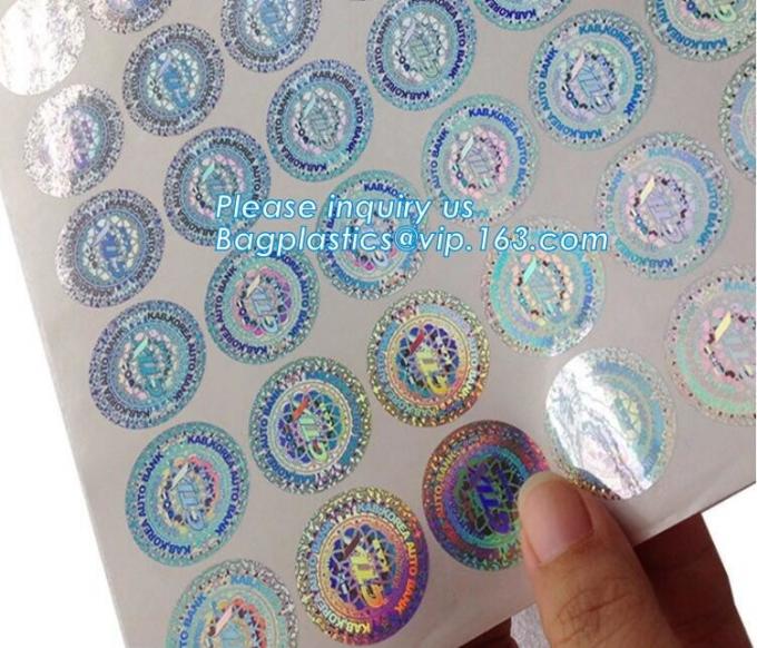 Custom foil sticker high quality gold self-adhesive foil vinyl sticker ...