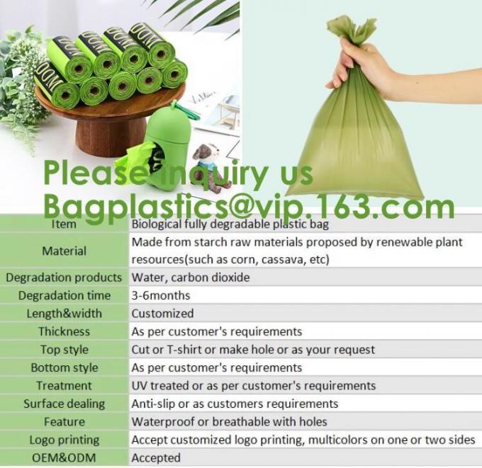 Home Compostable Eco Green Bioplastic Food Storage Resealable PLA Bags,Food, Gift, Household ...