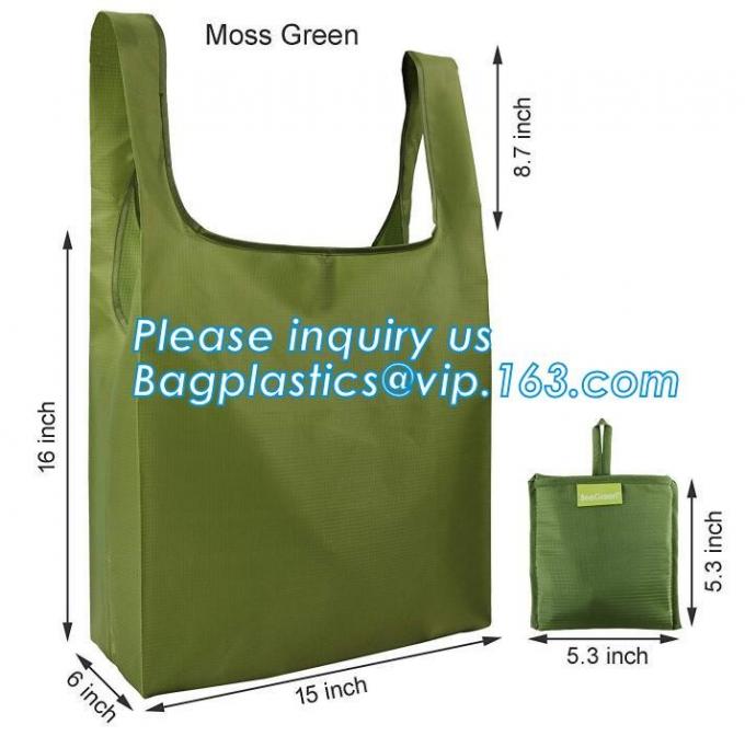 sublimation printing 190T polyester foldable bag,Wholesale custom ...
