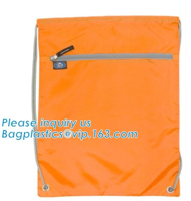 OEM mixed color polyester draw string bag 210D drawstring backpack,Logo ...